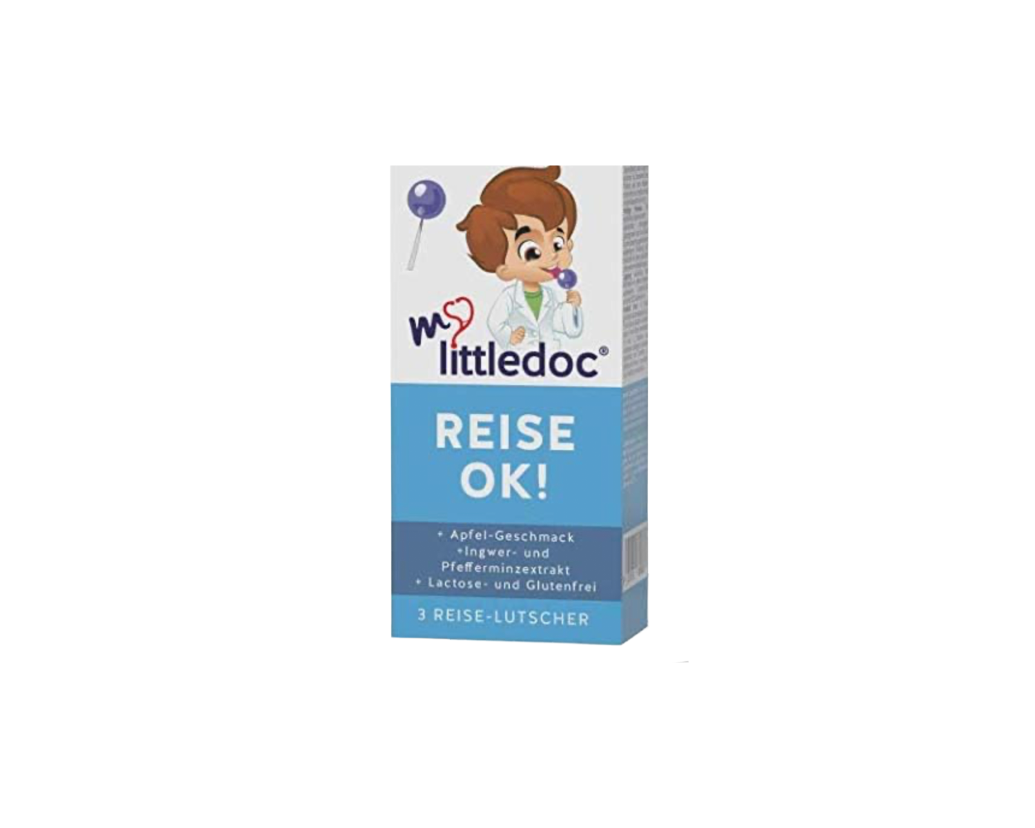 mylittledoc® REISE OK, LUTSCHER GEGEN REISEÜBELKEIT – doc natures